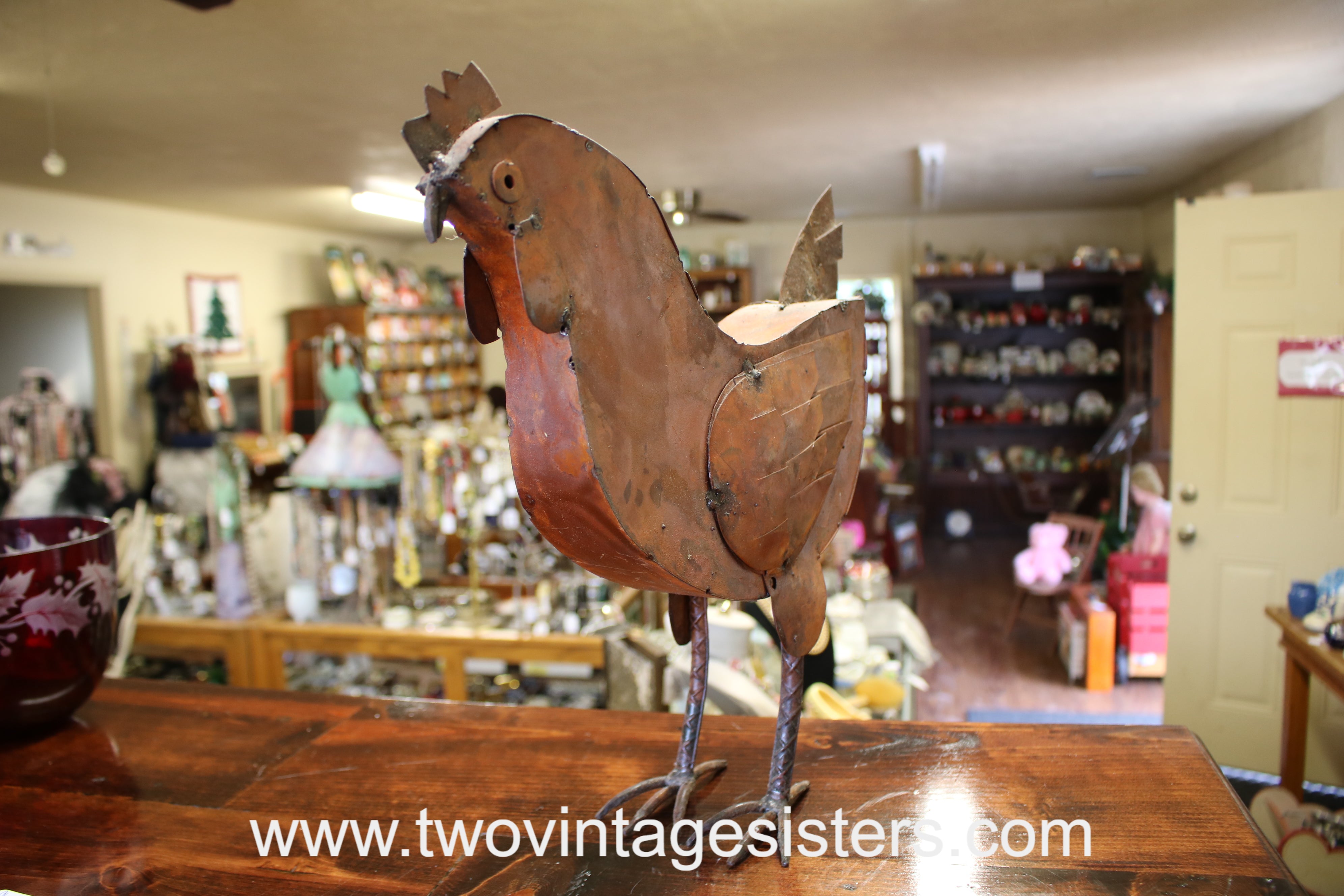 Rustic Metal Chicken