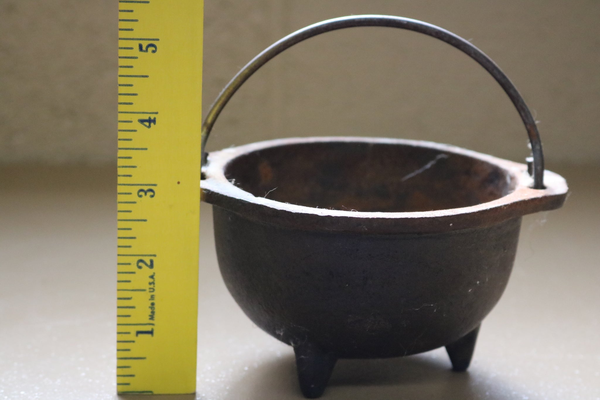 Antique Cast Iron Kettle
